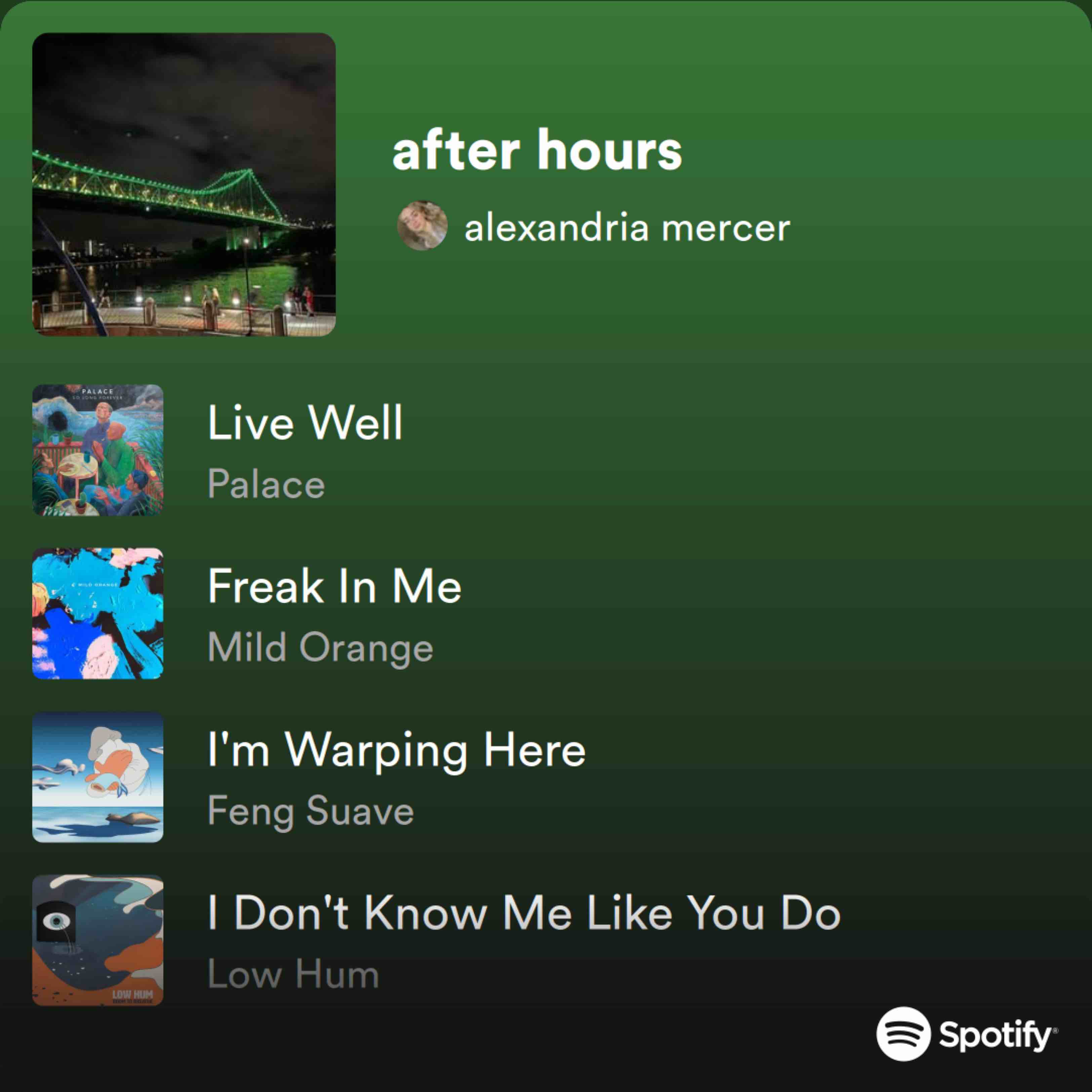 after hours - playlist by alexandria mercer | Spotify