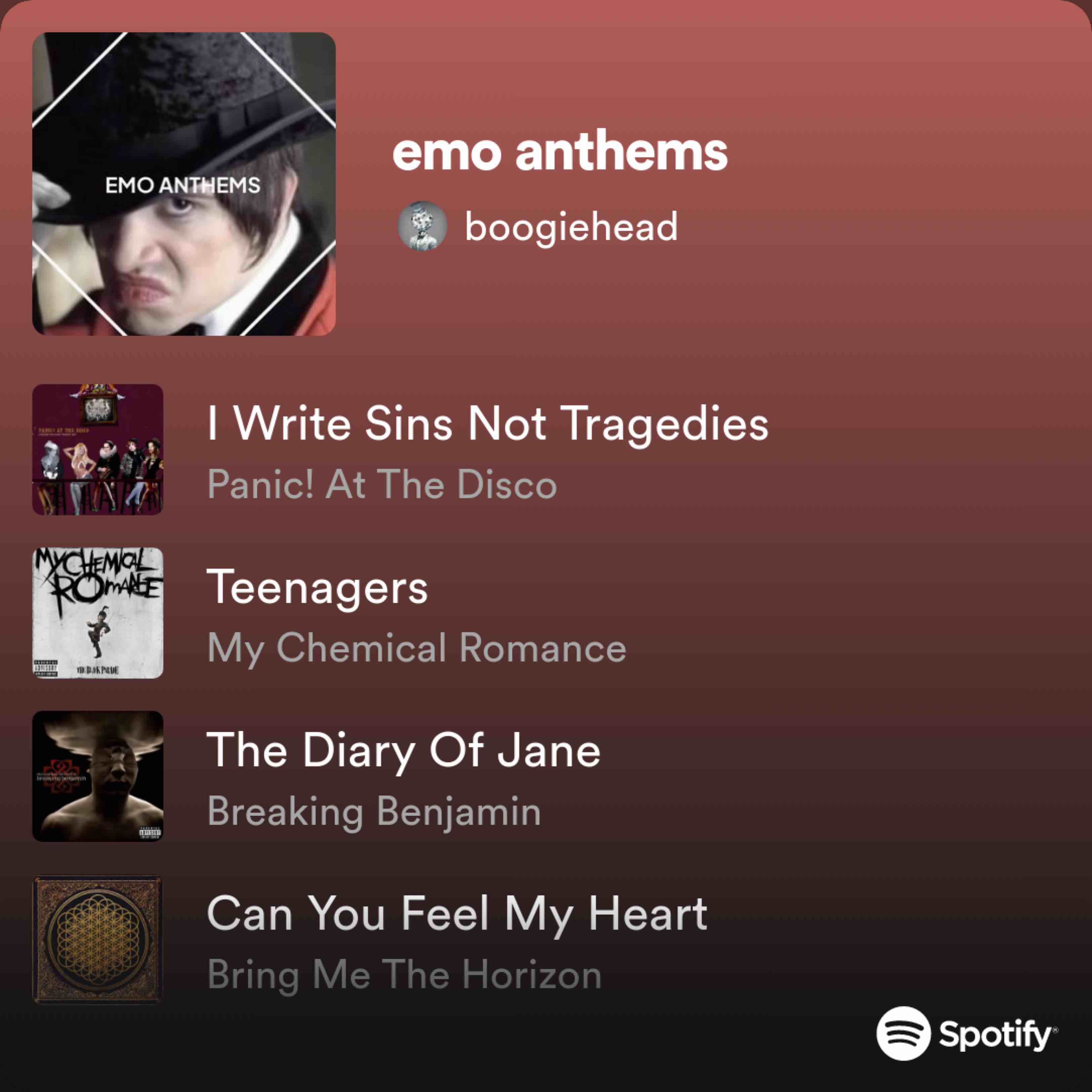 emo anthems - playlist by boogiehead | Spotify