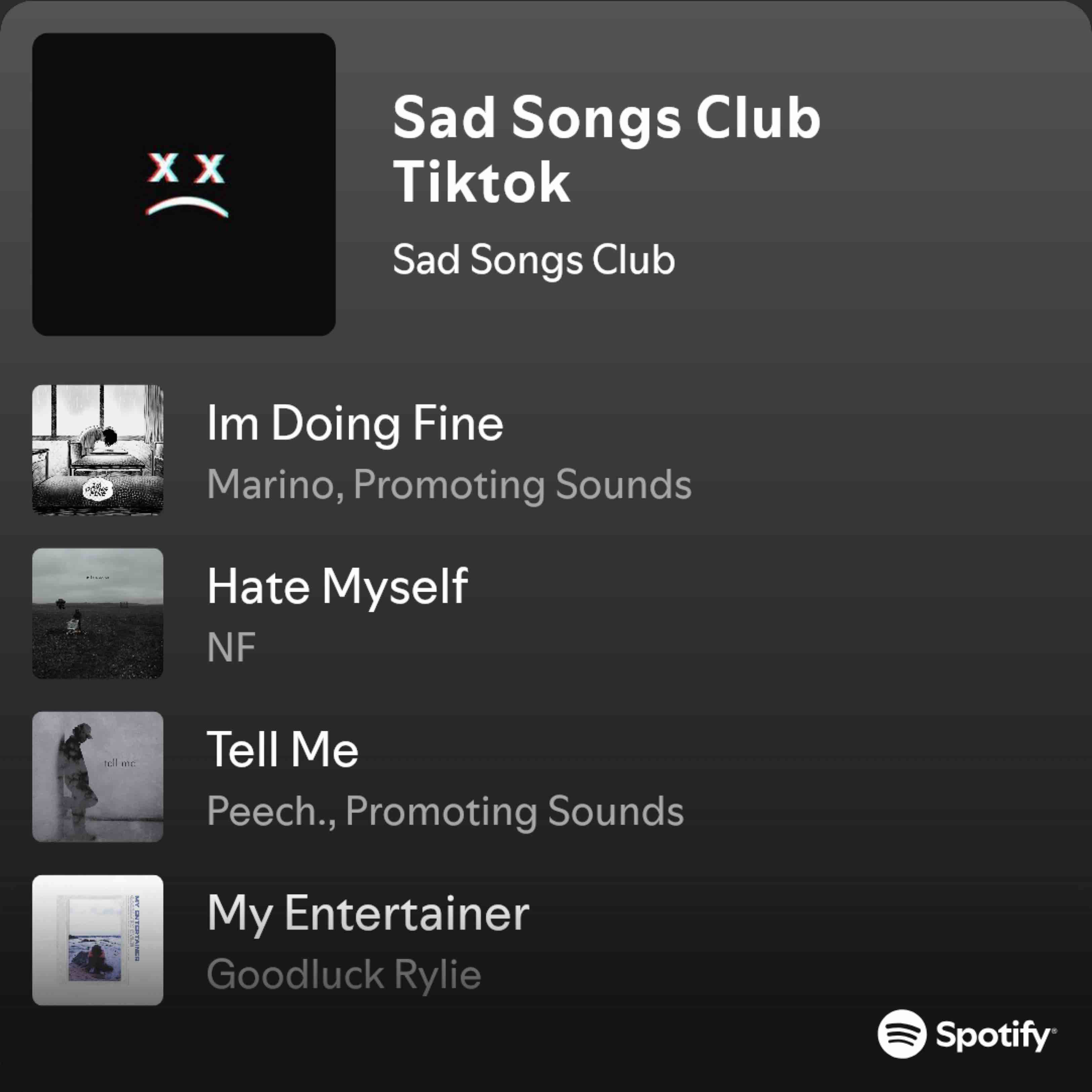 Sad Songs Club Tiktok - 138 songs - playlist by Sad Songs Club | Spotify