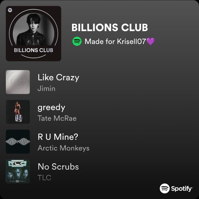 BILLIONS CLUB - playlist by Spotify | Spotify