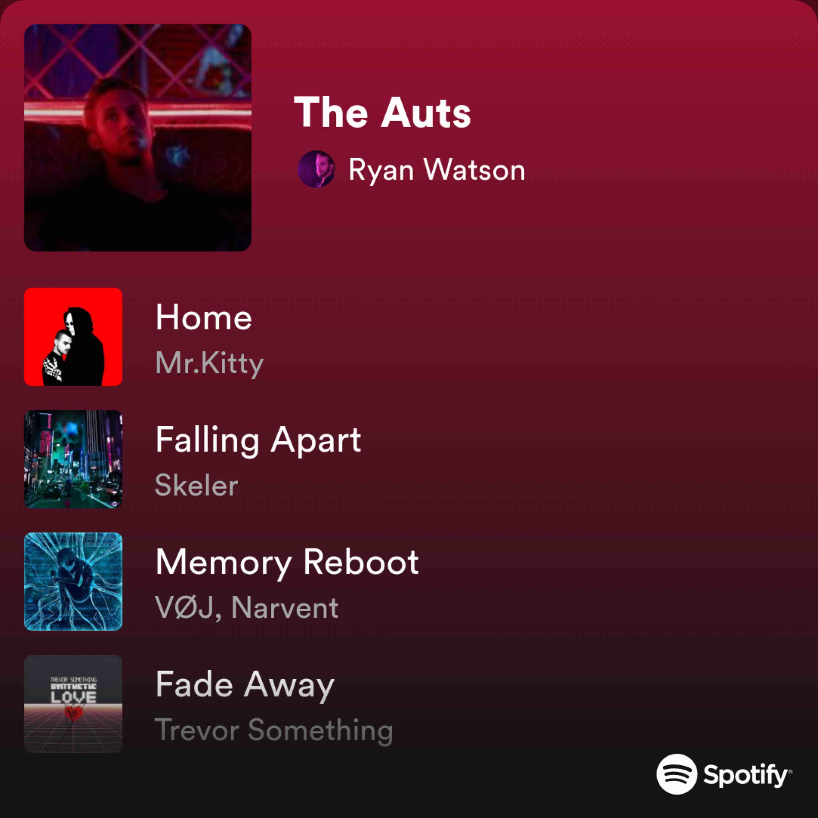 The Auts - playlist by Ryan Watson | Spotify
