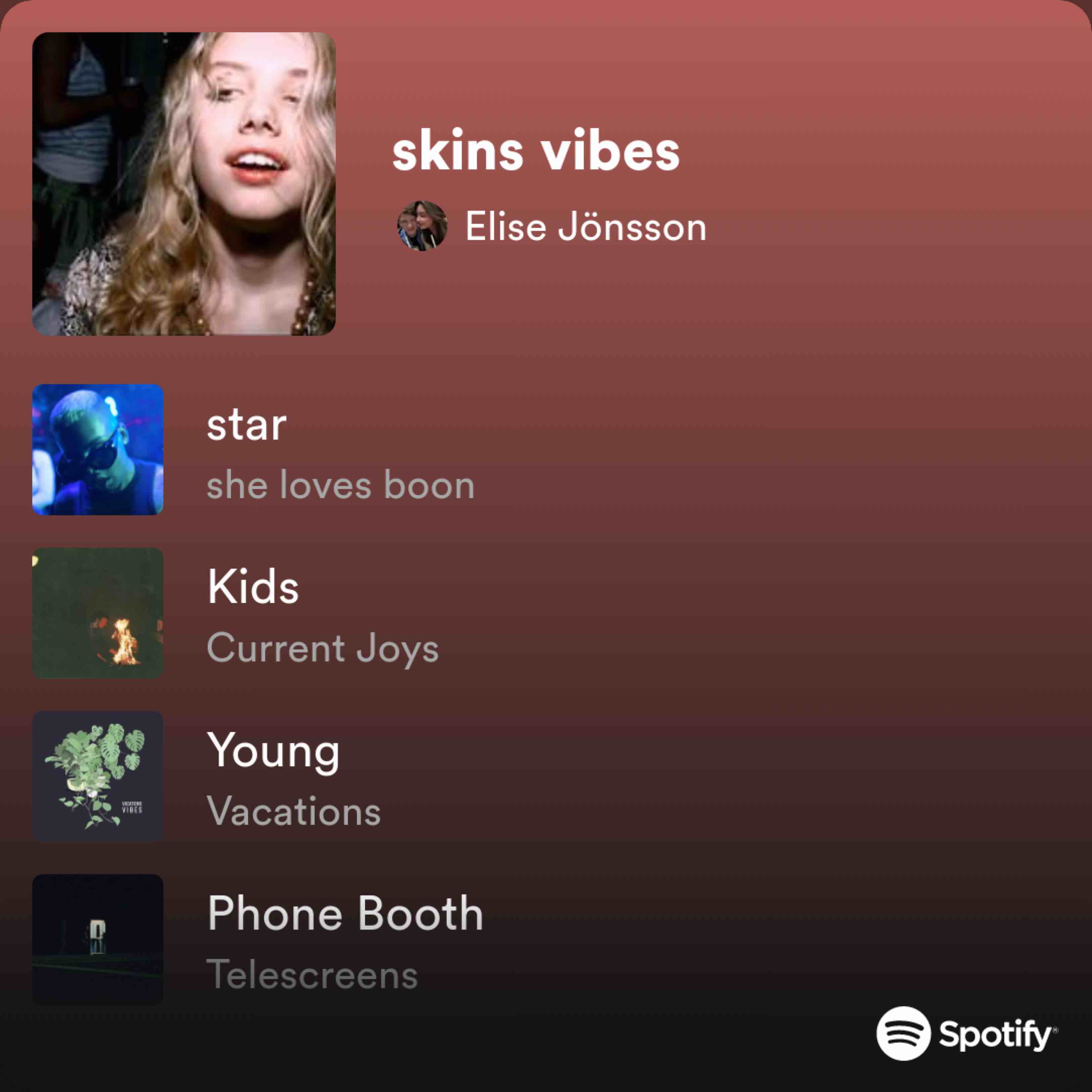 skins vibes - playlist by Elise Jönsson | Spotify