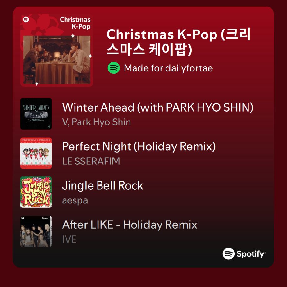 Christmas K-Pop (크리스마스 케이팝) - playlist by Spotify | Spotify