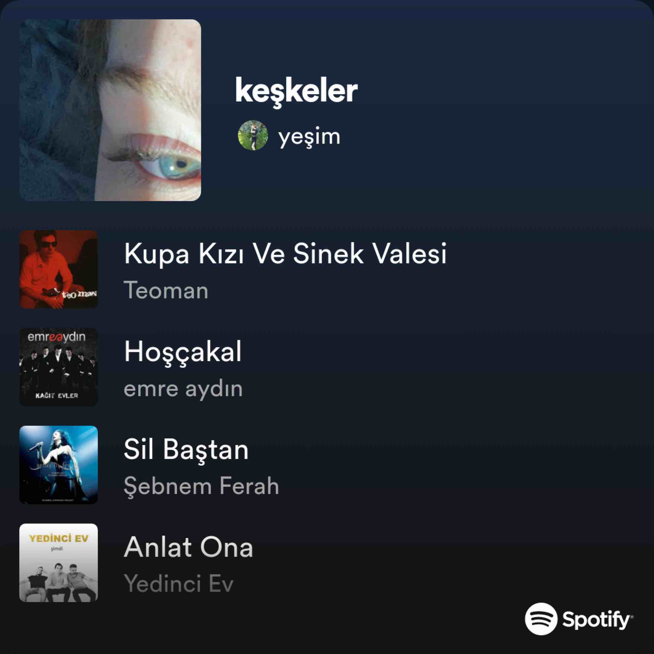 keşkeler - playlist by yeşim | Spotify