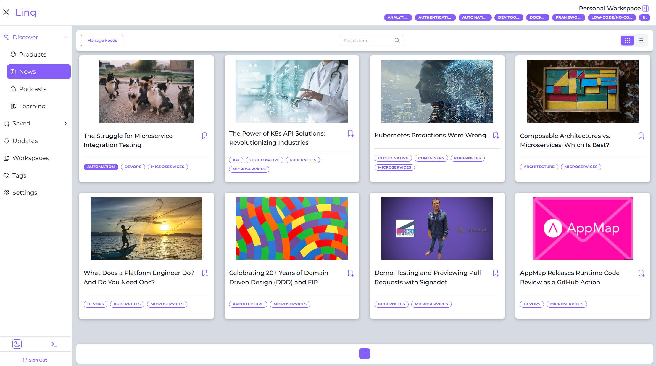 Linq - The Resource Platform