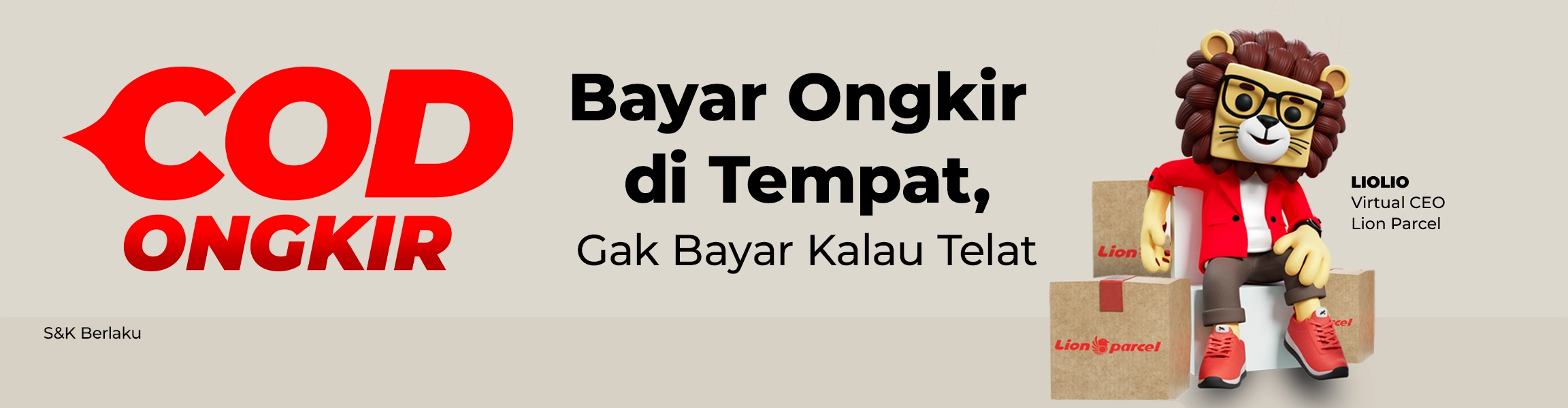 Lion Parcel Jasa Pengiriman Paket Kecil dan Besar yang Bisa COD Ongkir