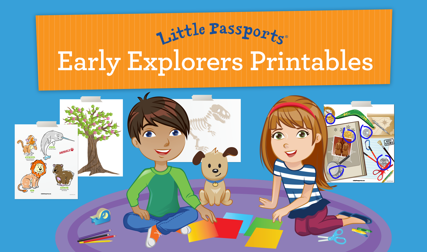 Early Explorers Printables - Little Passports