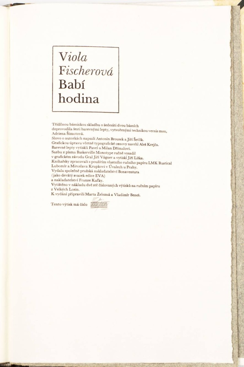 Viola Fischerová (1935-2010) Adriena Šimotová (1926-2014) - 72. Jarní ...