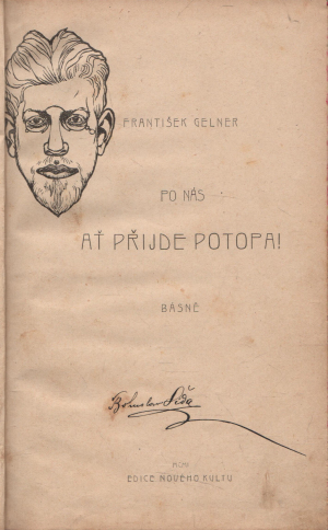 František Gellner - Po nás ať přijde potopa! - 1. eAukce - Grafik ...