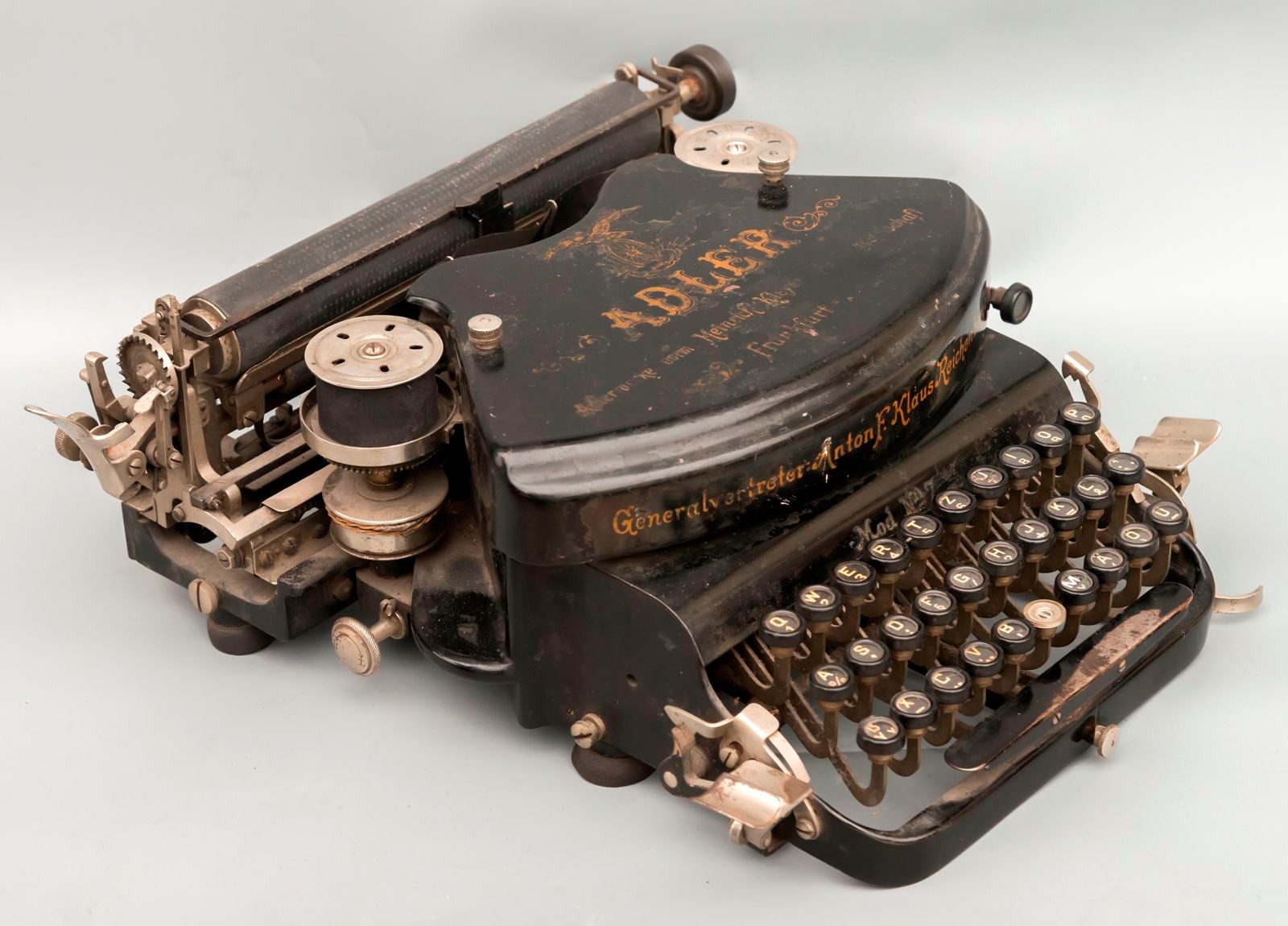 Psací stroj "Adler Model No. 7" - 112. Aukce AAA v Brně - Livebid.cz