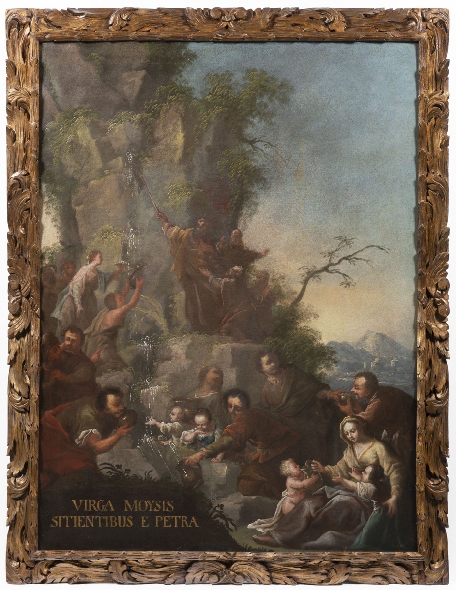 IGNÁC RAAB (ATTRIBUTED) 1715 - 1787 - MOJŽÍŠ NA ORÉBU - Večerní aukce ...