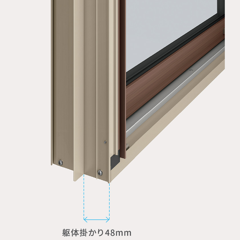 LIXIL ｜ 窓まわり ｜ 高性能窓 TW コンセプト ｜ バリエーション ｜ 土間スライディング