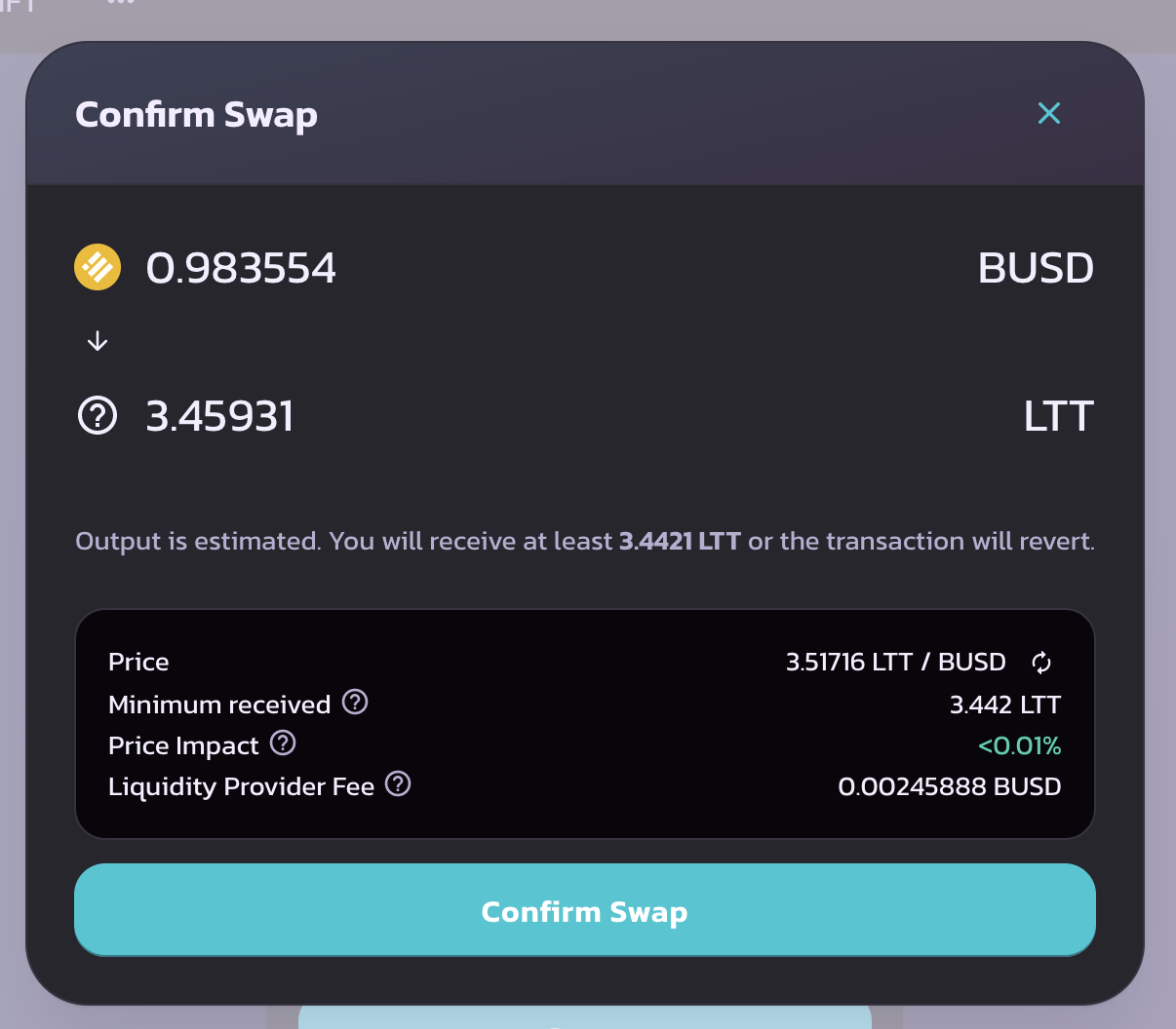 Buy LTT on PancakeSwap - LocalTrade