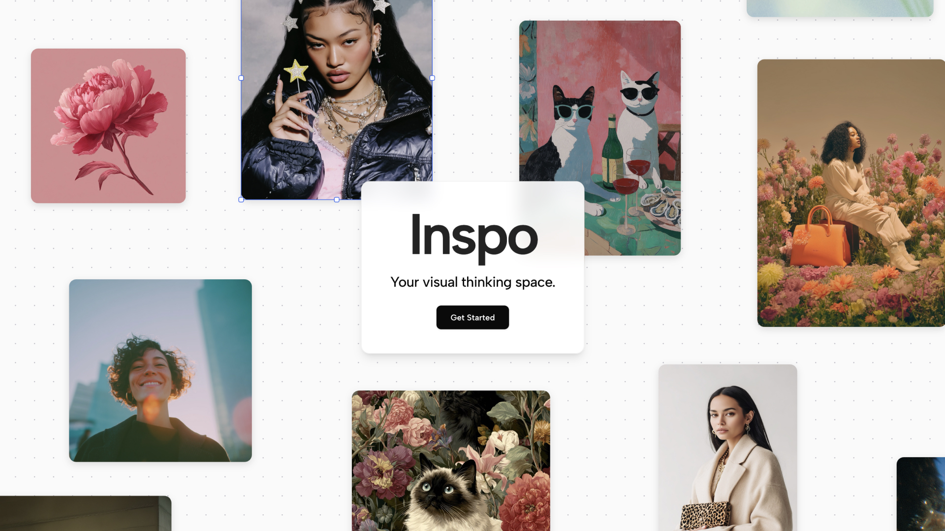 Inspo Canvas - Visual Mood Board Creator Template | Lovable