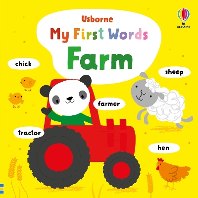 My First Word Book FARM by Fiona Watt (9781803705446/Board book ...