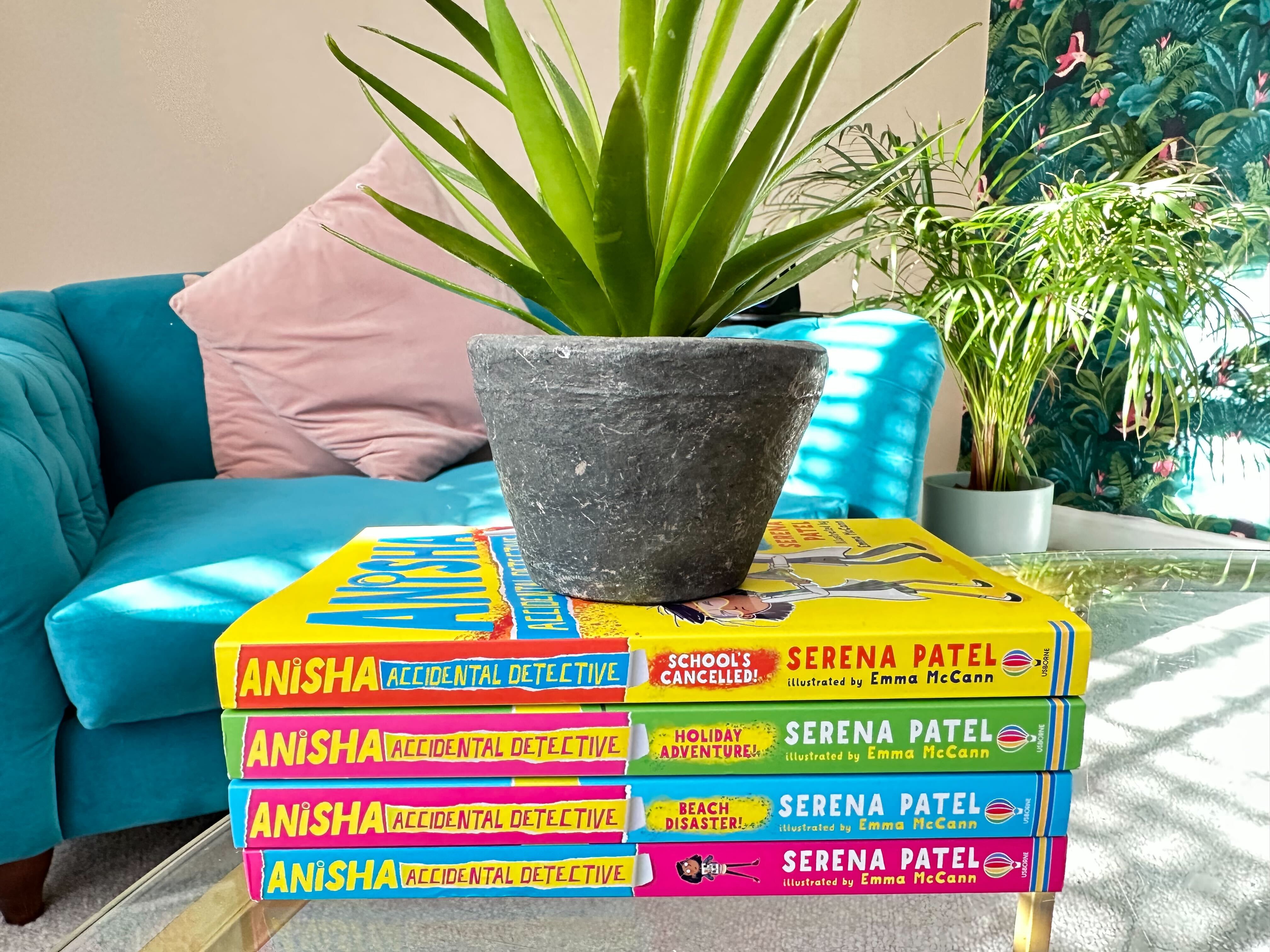 Win four books from the Anisha, Accidental Detective series by Serena Patel