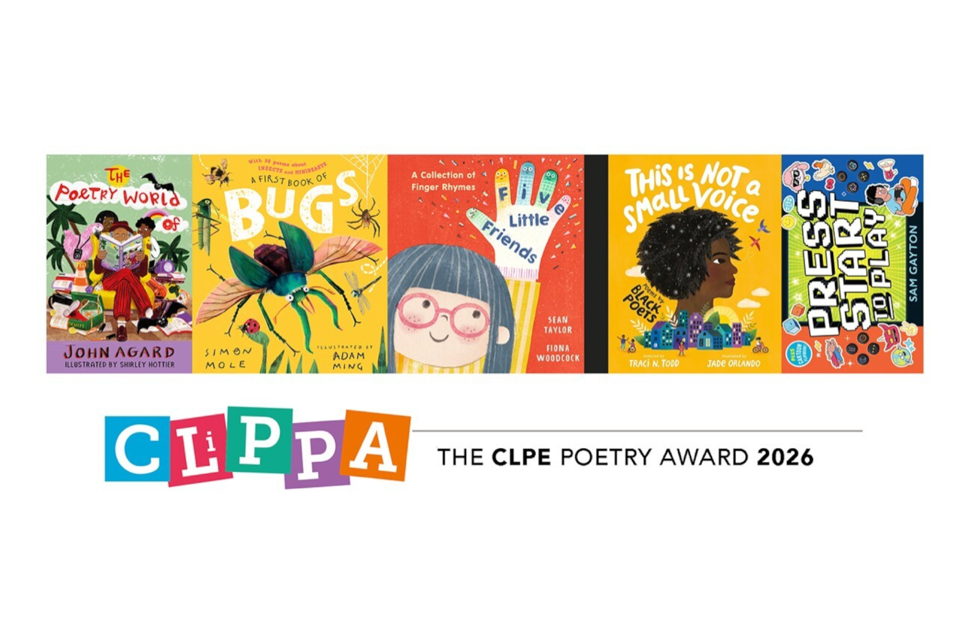 See the Shortlist for the CLiPPA 2026, the UK’s top prize for poetry ...