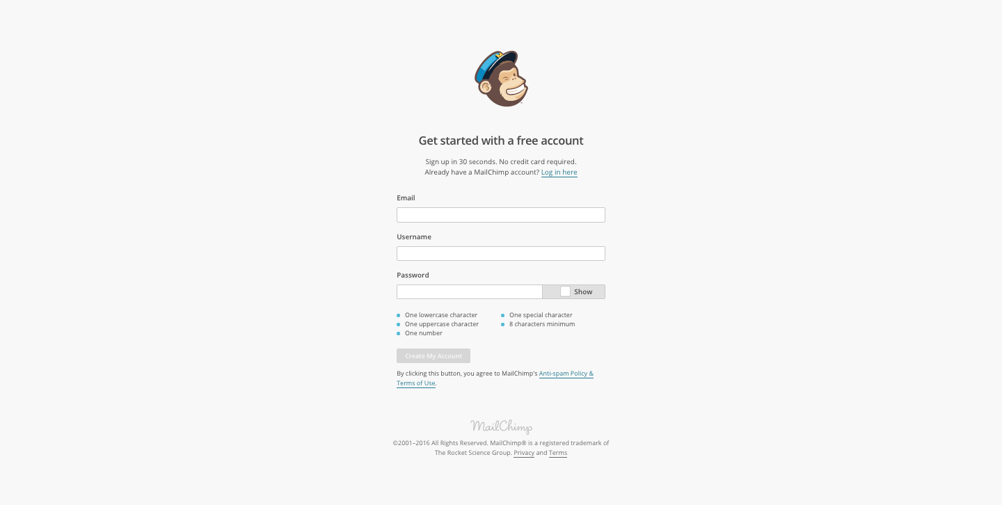 MailChimp Integration