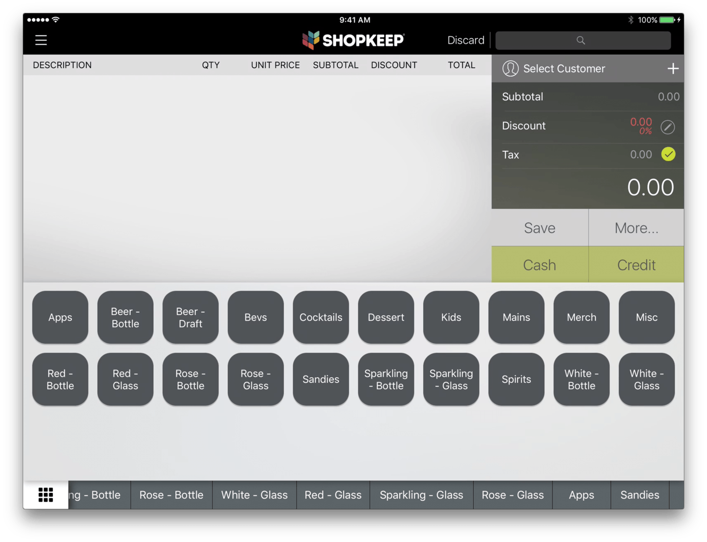 Speedier Button Navigation in ShopKeep Version 2.14.0