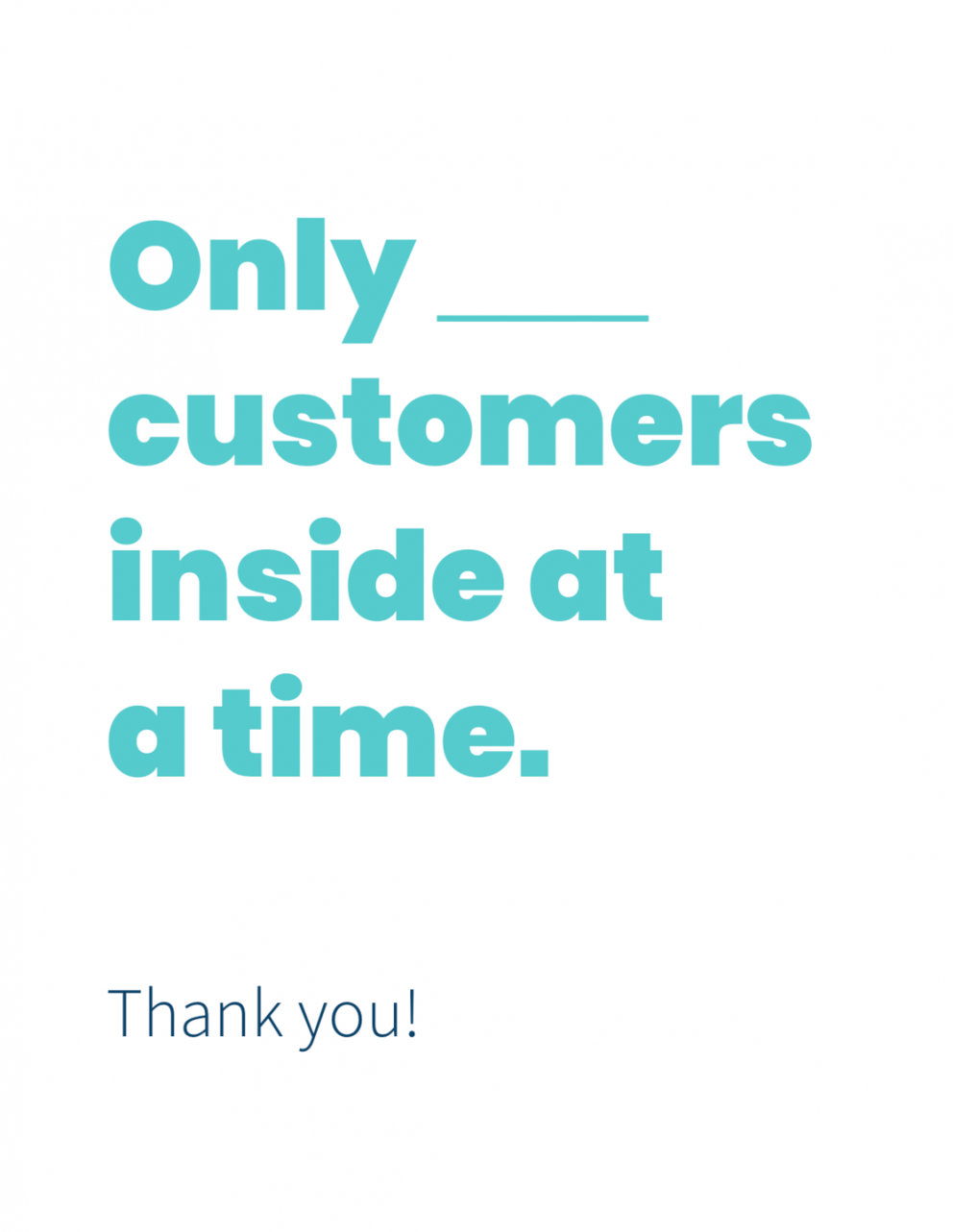 7 Free Printable Social Distancing Signs for Small Businesses