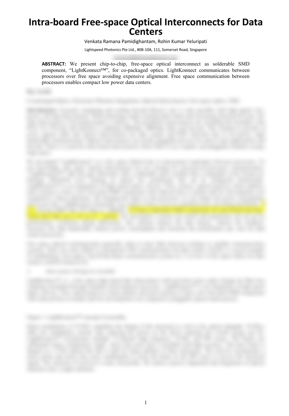 LightSpeed Photonics