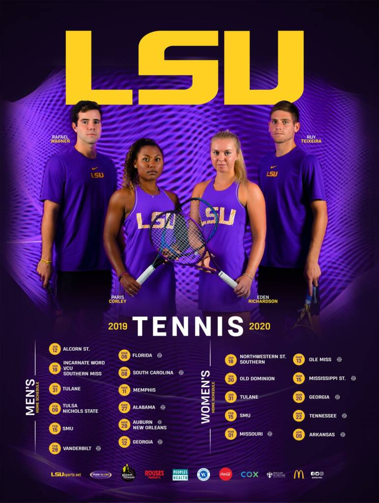 2019-20 LSU Athletics Posters – LSU