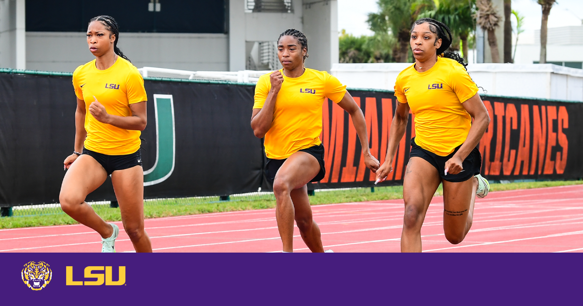 LSU Track and Field Set to Kickoff Outdoor Season in Coral Gables – LSU