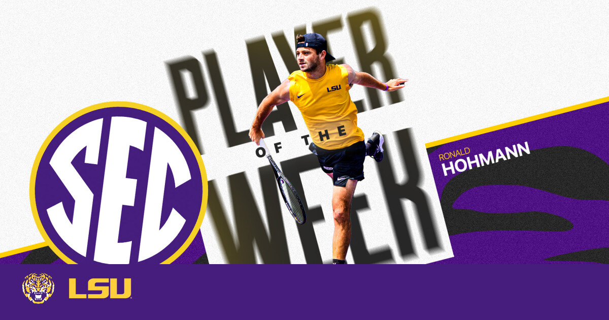 Hohmann Named SEC Co-Player of the Week – LSU