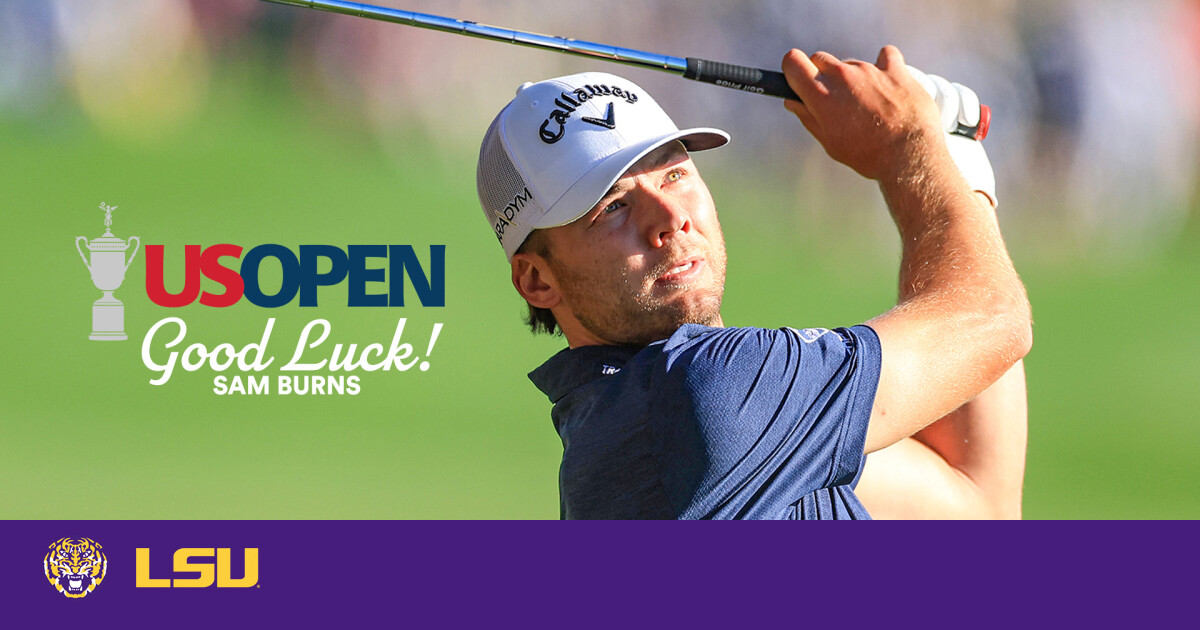 Former LSU Great Sam Burns Tees Off at U.S. Open on Thursday – LSU