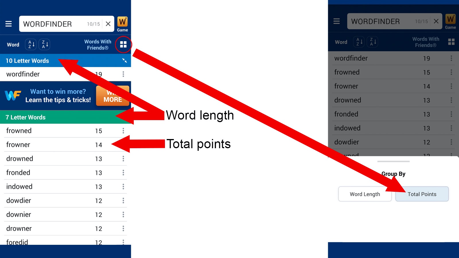 How to Make the Most of the WordFinder App