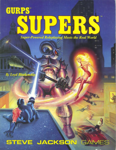 GURPS Supers (R$ 145,50)