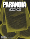 Paranoia 25th Anniversary - Paranoia Forms Pack (25th Anniversary ...