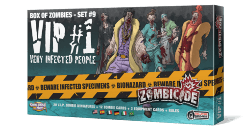 Zombicide: Box of Zombies – Set #9: VIP #1 Very Infected People (R$ 319,66)