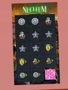 Nucleum: Dice Tower Promo 2025 | Imagem | Caixa do jogo