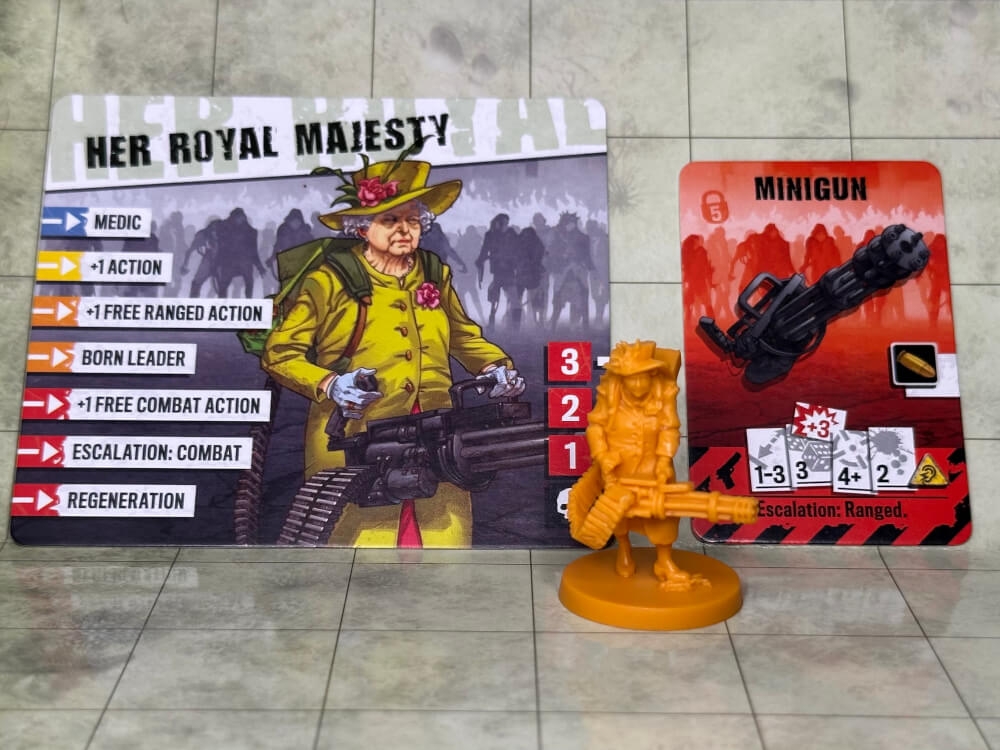 Zombicide Reboot Box - Survivor - Her Royal Majesty | Imagem | Caixa do ...