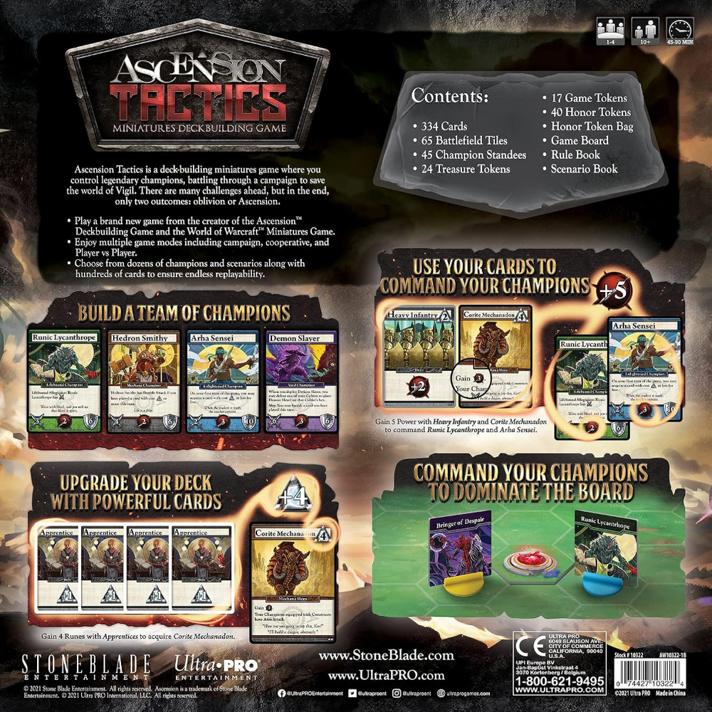 Ascension Tactics: Miniatures Deckbuilding Game | Imagem | Caixa