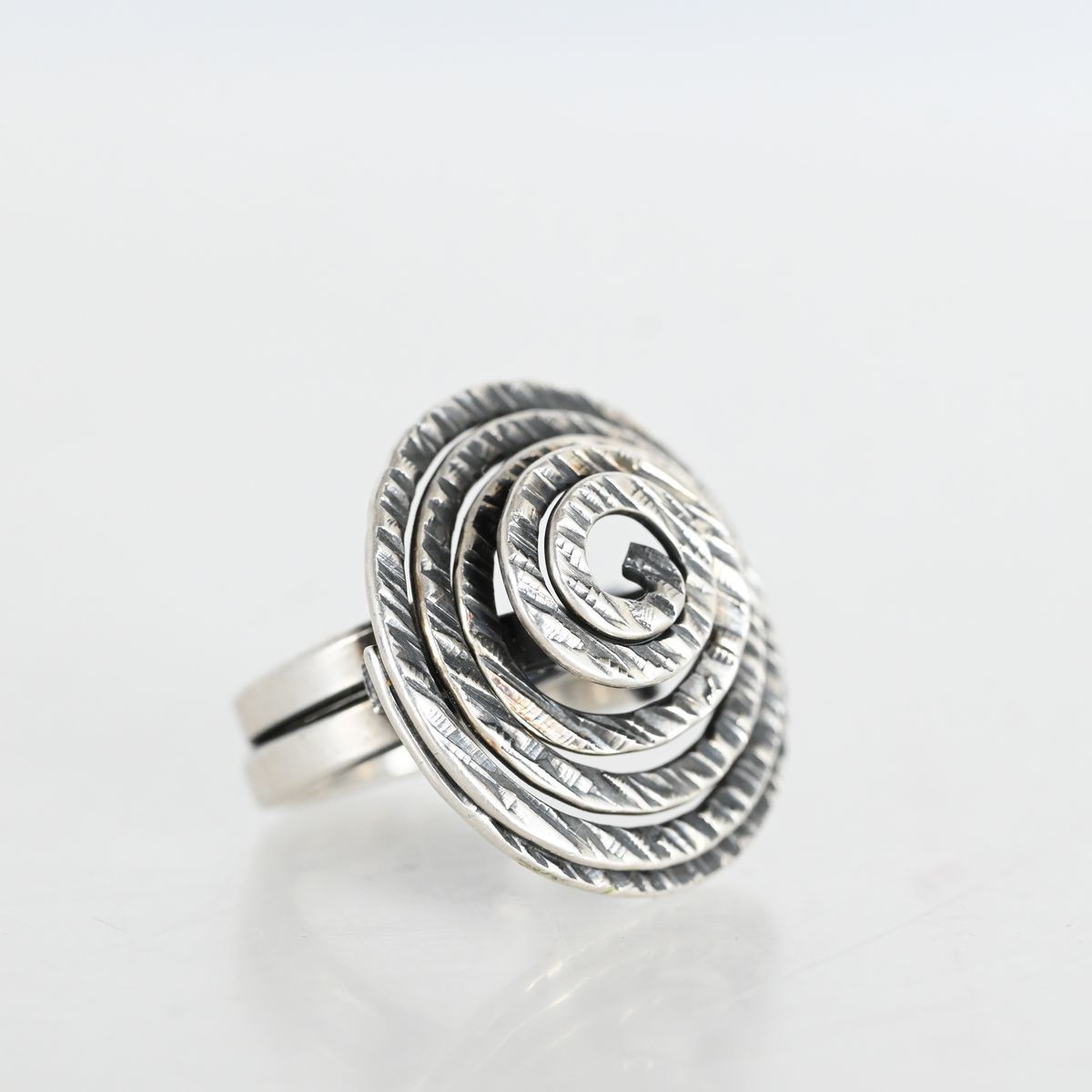 Elis Kauppi, ring silver 925, Finland (112071) — Luleå Auktionsverk