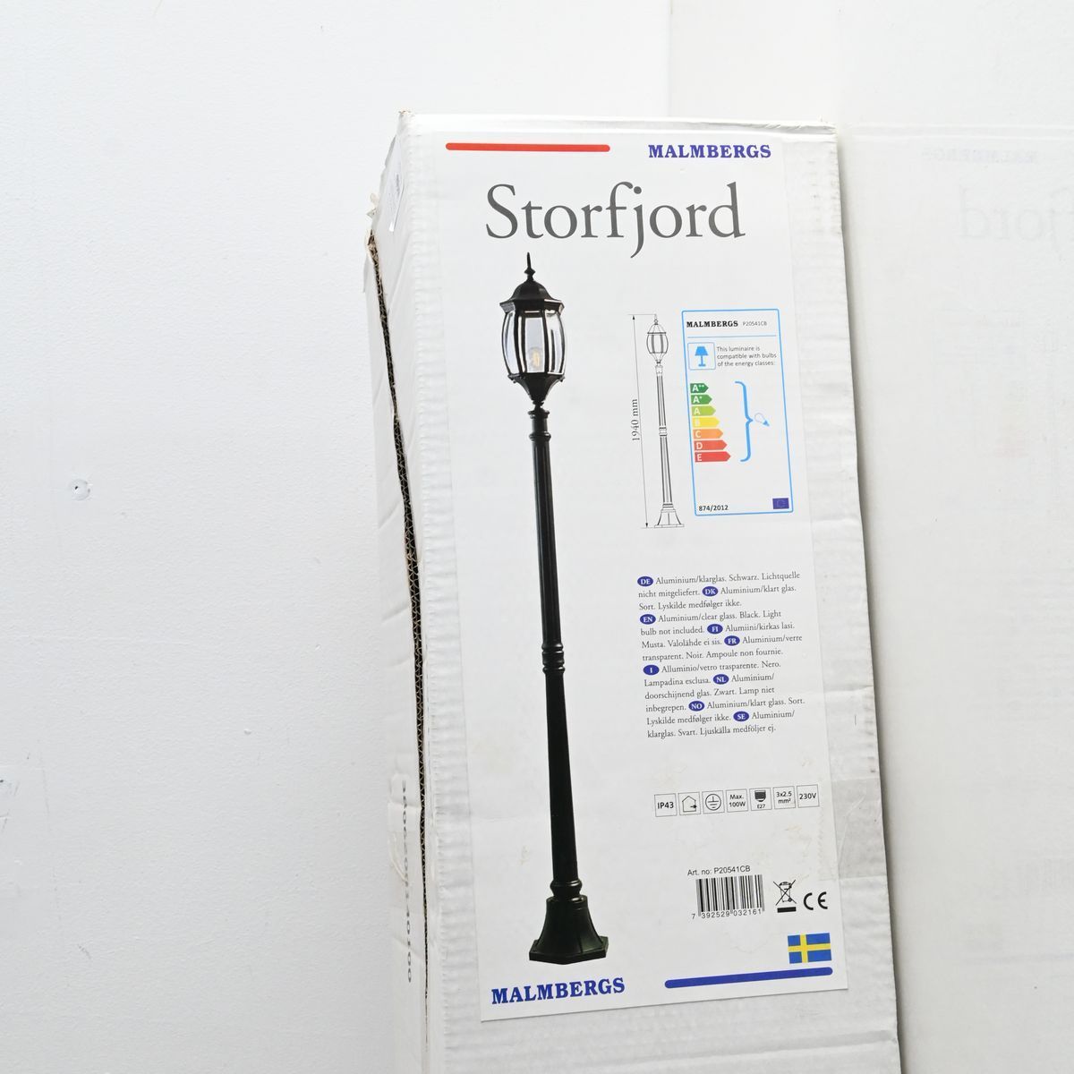 Utebelysning / lyktstolpe, Storfjord (110262) — Luleå Auktionsverk