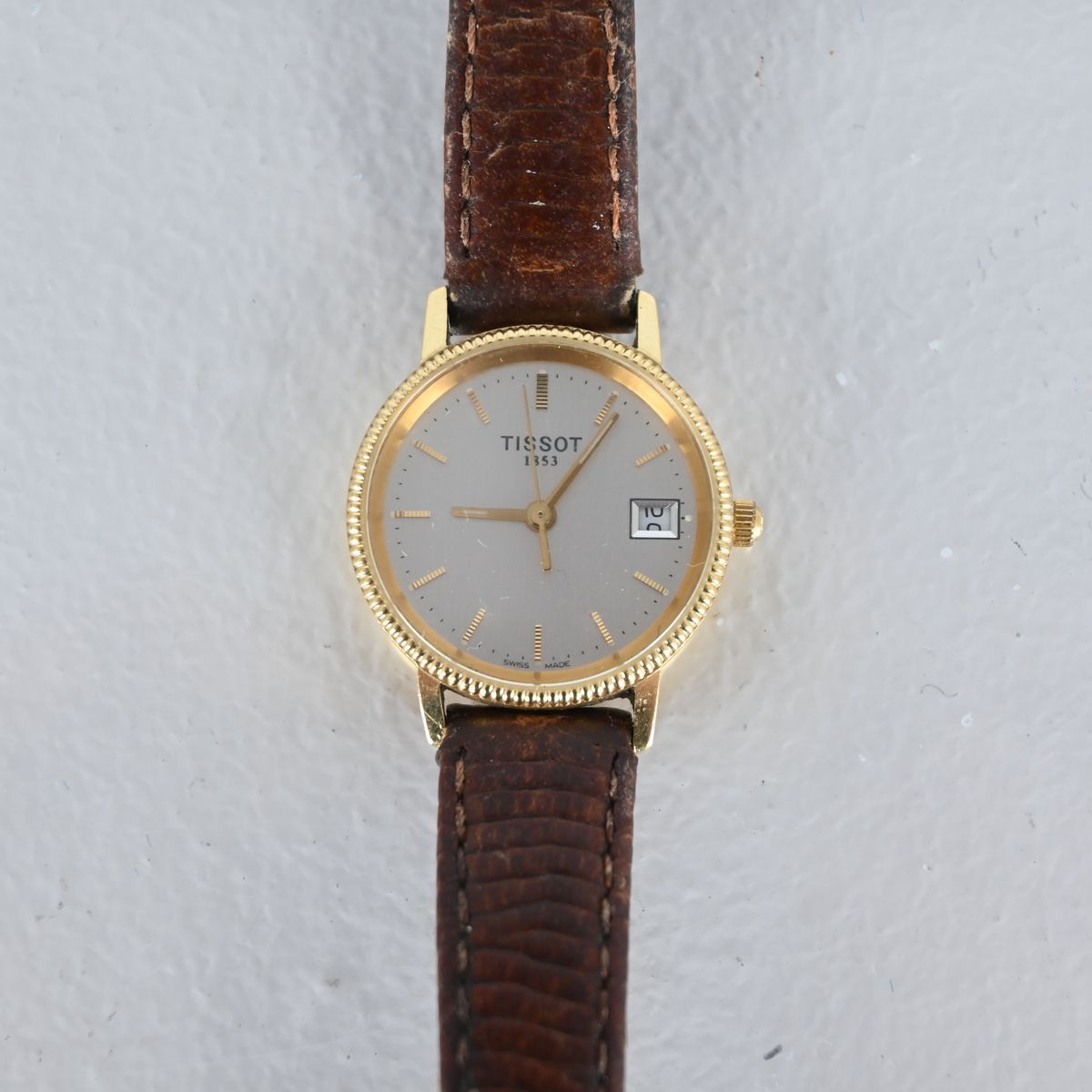 Tissot damur 18 K guld quartz (100705) — Luleå Auktionsverk