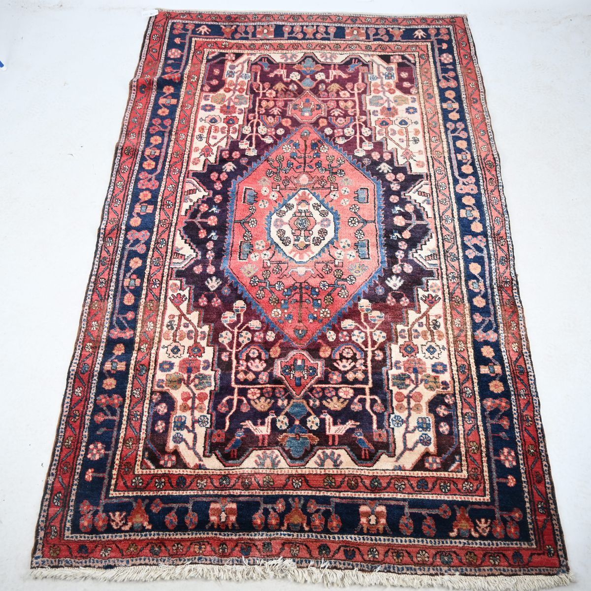 Orientalisk äkta matta, Hamadan, Iran (101875) — Luleå Auktionsverk