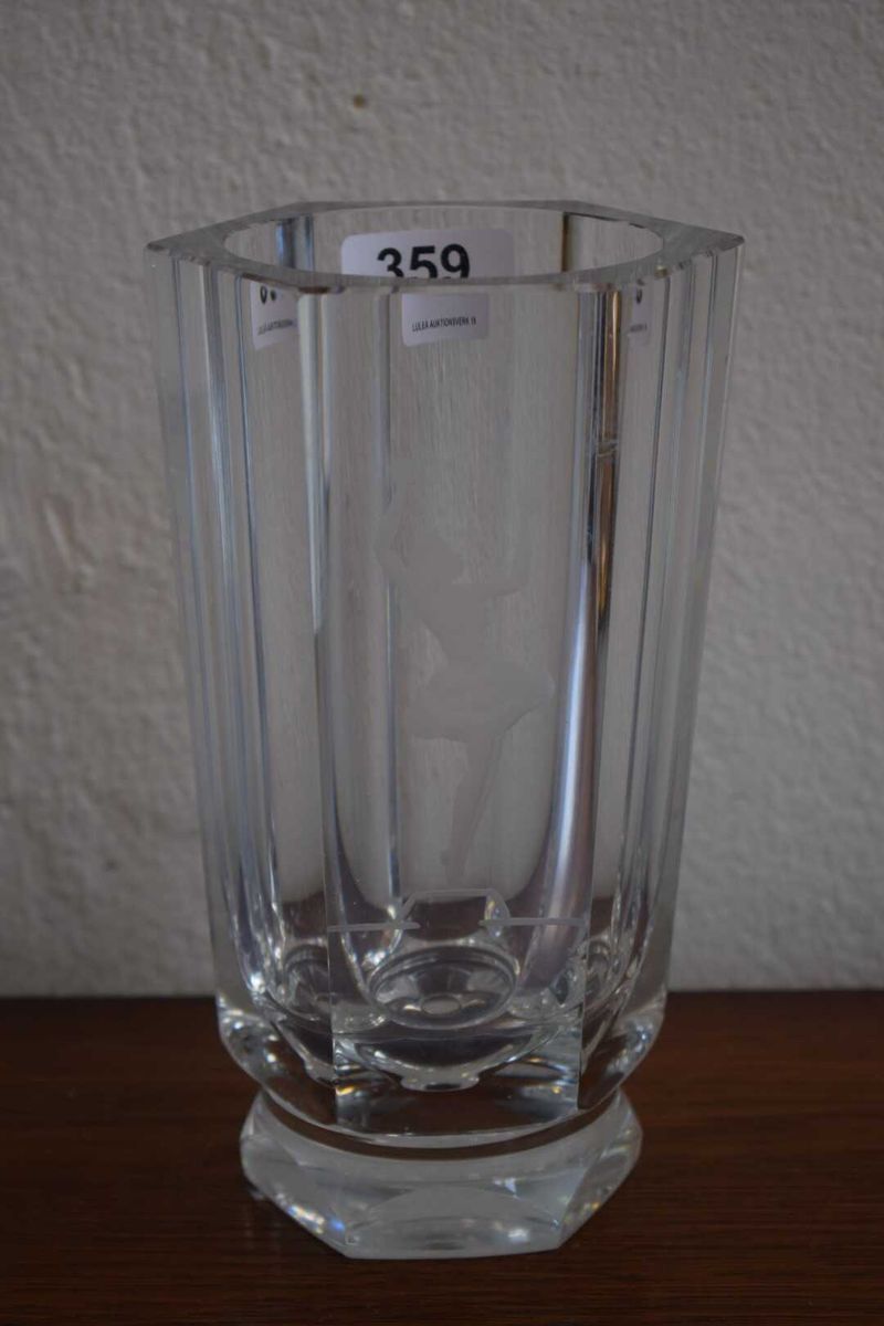 Vas kristall Orrefors (15296) — Luleå Auktionsverk