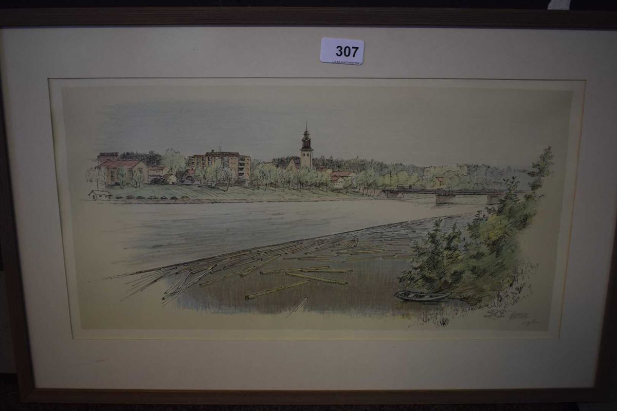 Färglitografi Ebbe Fog (19219) — Luleå Auktionsverk