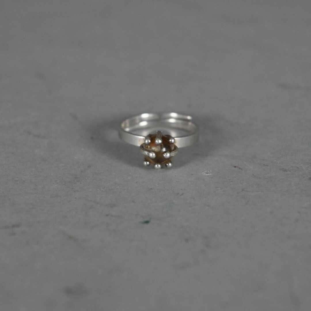 Theresia Horslev ring med sten 925 silver (55145) — Luleå Auktionsverk