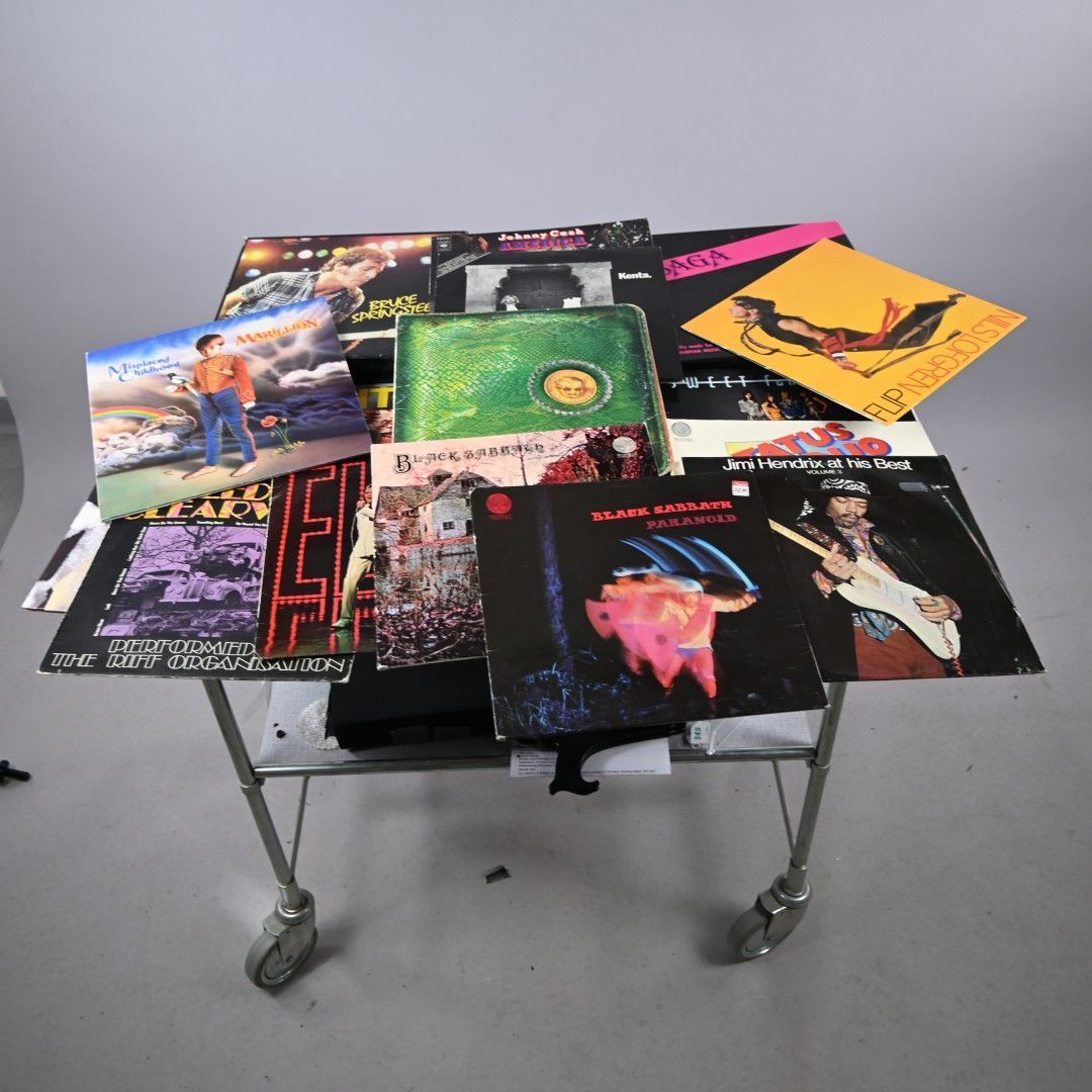 Parti LP skivor / vinylskivor (62148) — Luleå Auktionsverk