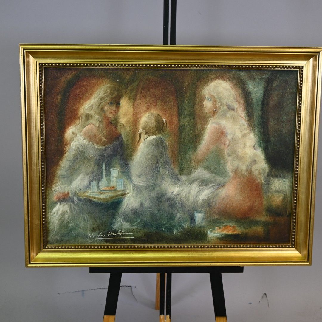 Walter Du Halde oljemålning (64848) — Luleå Auktionsverk