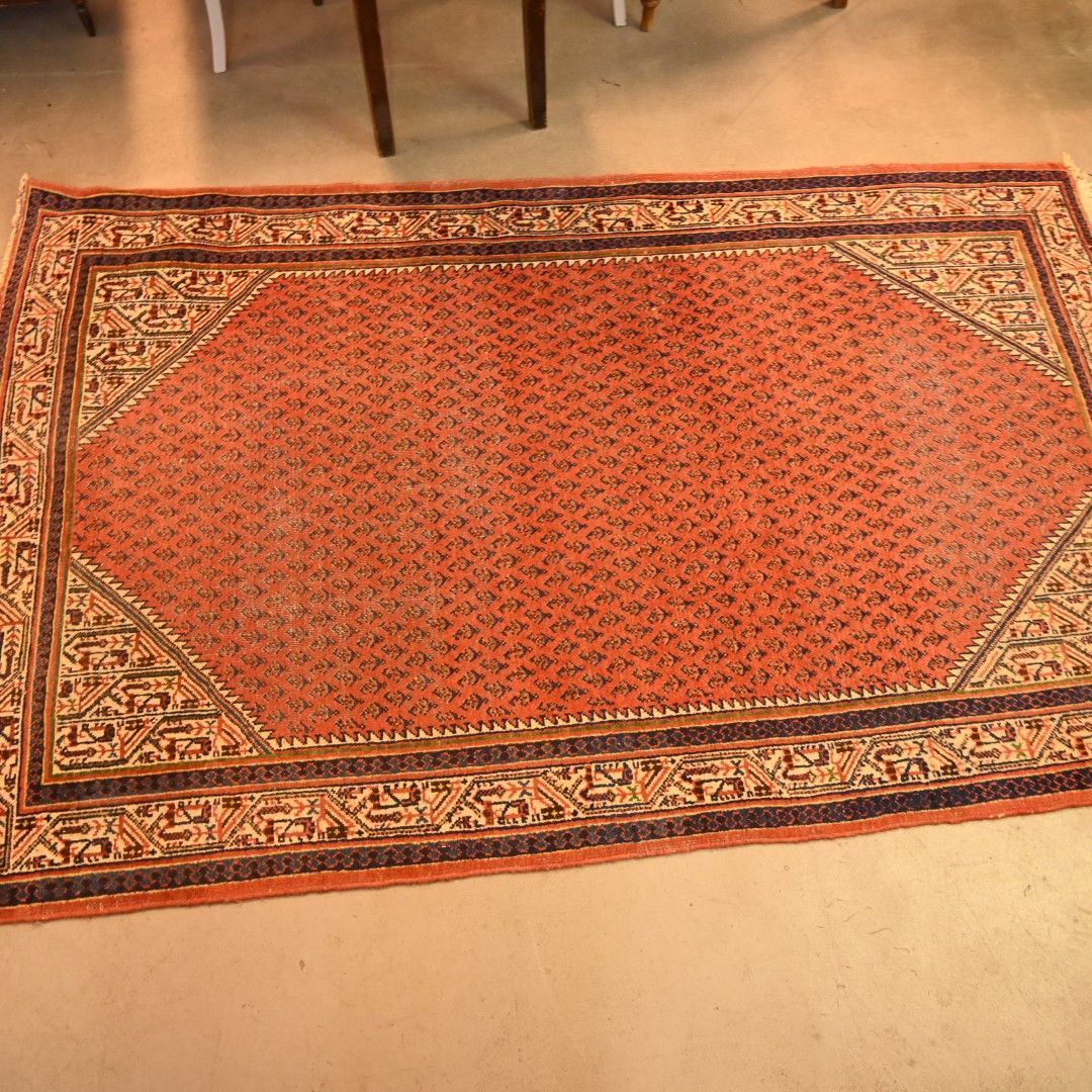 Orientalisk äkta matta Iran (64890) — Luleå Auktionsverk