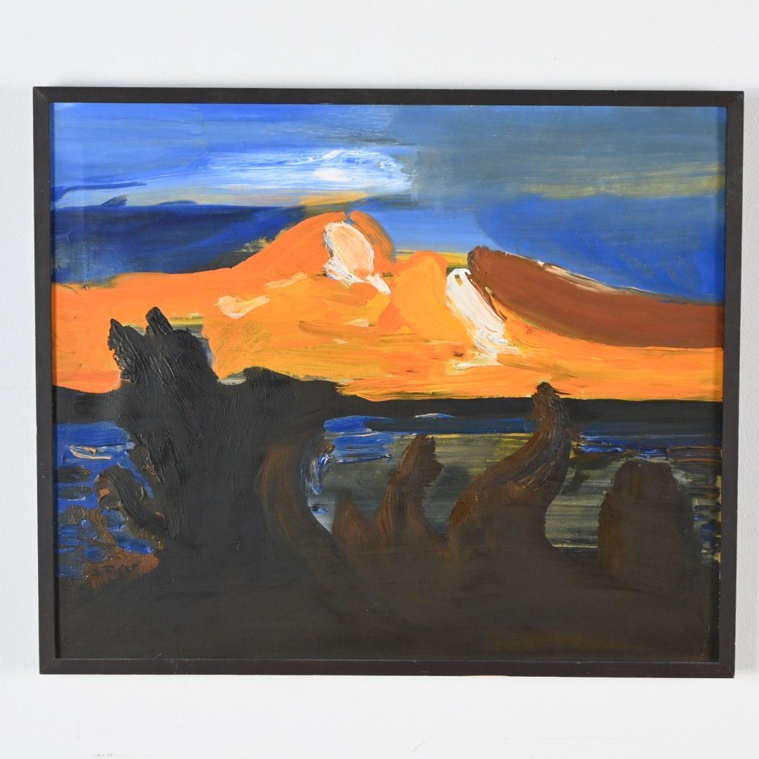 Sixten Fager oljemålning (66907) — Luleå Auktionsverk