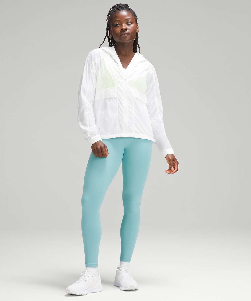 Lululemon Hood Lite Jacket - White - lulu fanatics Lululemon Hood Lite Jacket - White - lulu fanatics