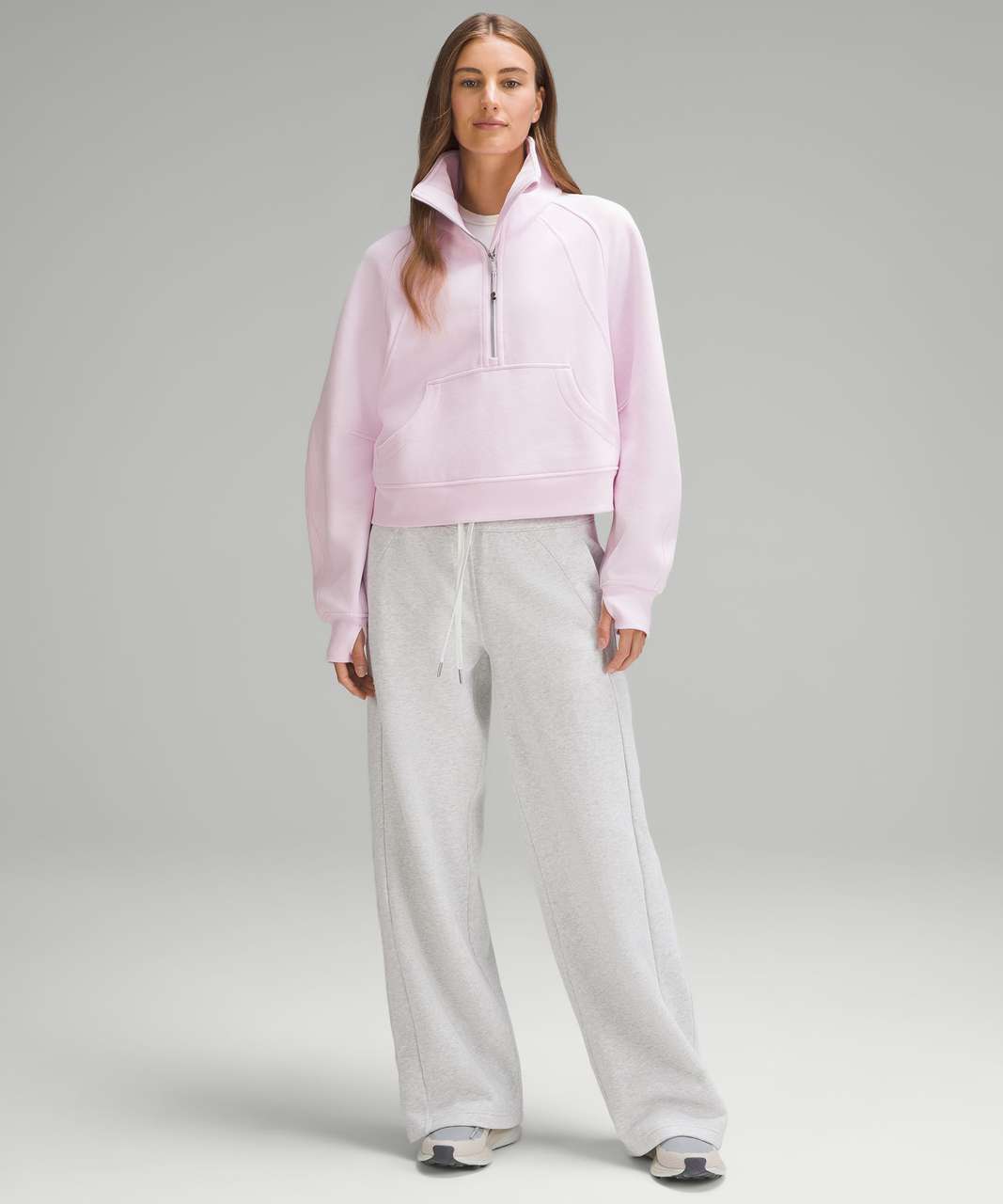 Lululemon Scuba Oversized Funnel-Neck Half Zip - Meadowsweet Lululemon Scuba Oversized Funnel-Neck Half Zip - Meadowsweet