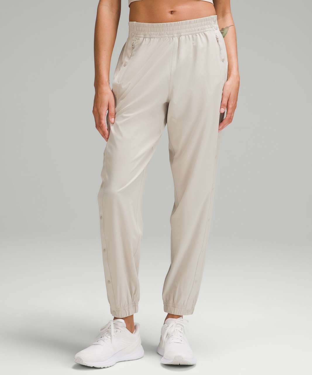 Lululemon Tear-Away Mid-Rise Track Pant - Mojave Tan - lulu Lululemon Tear-Away Mid-Rise Track Pant - Mojave Tan - lulu